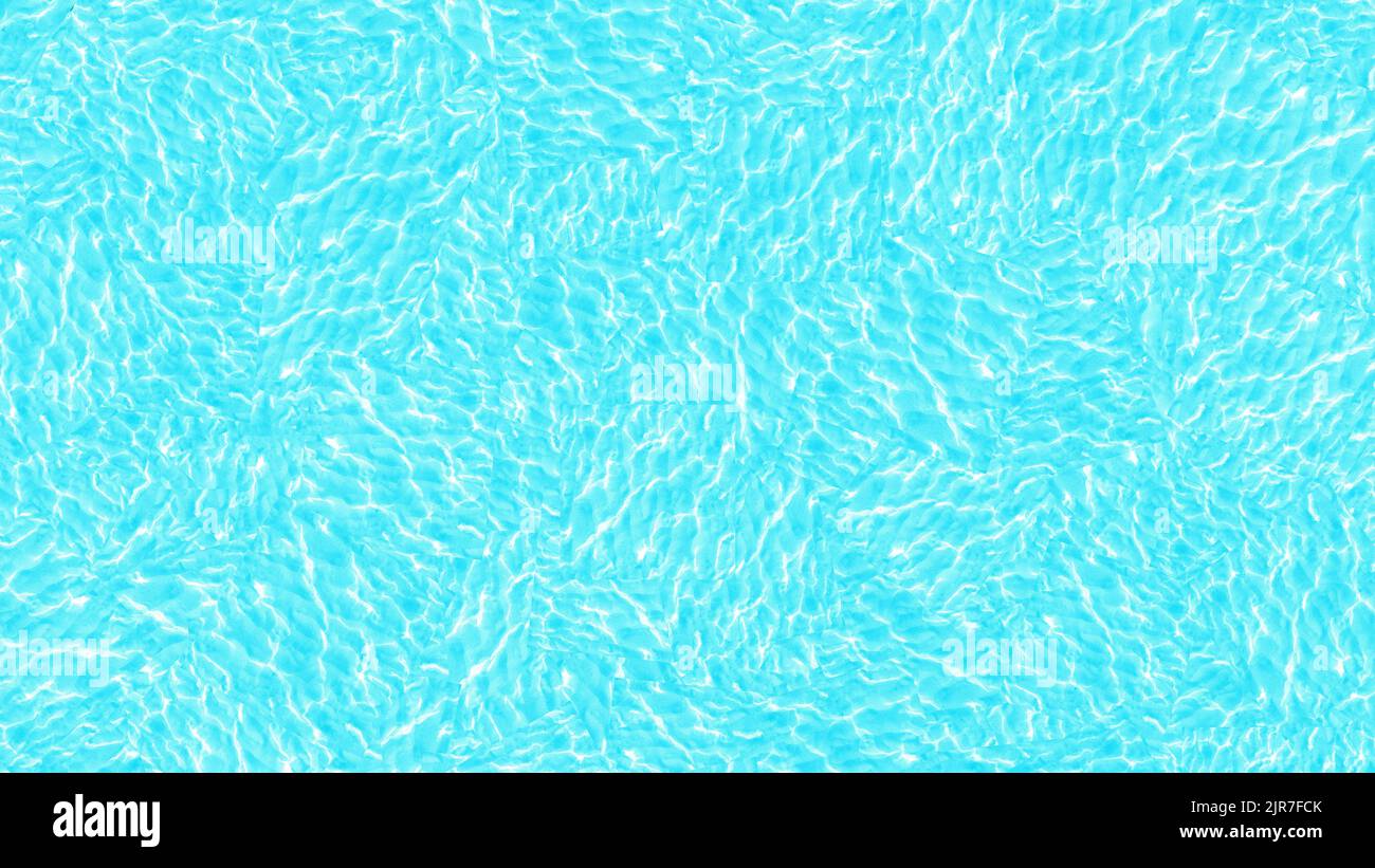 Closeup of desaturated transparent clear calm water surface texture ...