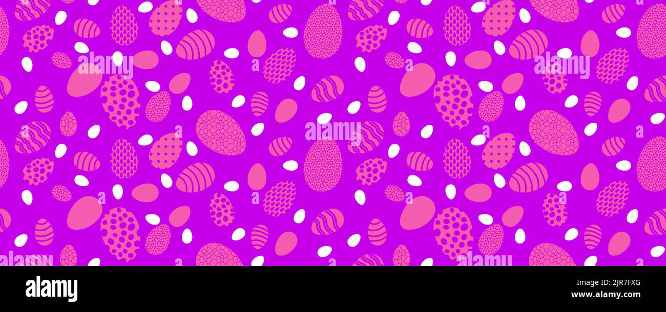 Easter eggs seamless spring pattern for kids clothes print and ...