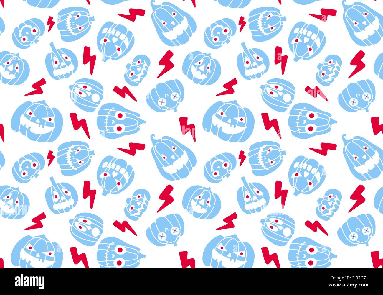 Halloween seamless pumpkins and witch hat and ghost pattern for fabrics ...