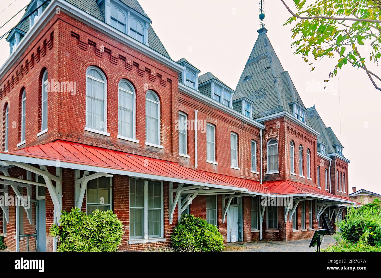 The Holly Springs Train Depot is pictured, Sept. 24, 2011, in Holly ...