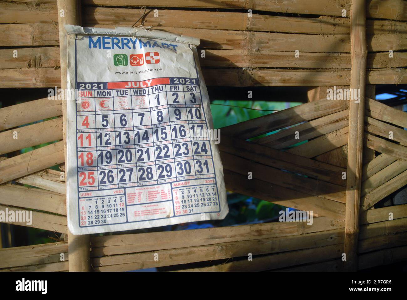 July 2021 Calendar, Sugar Cane Farm, Cadiz City, Negros Occidental ...
