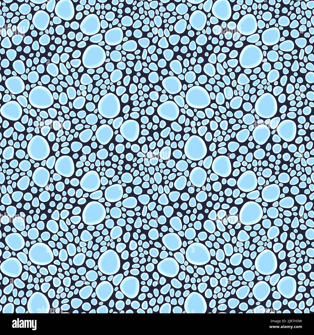 Abstract polka dots seamless water drops pattern for linens and ...