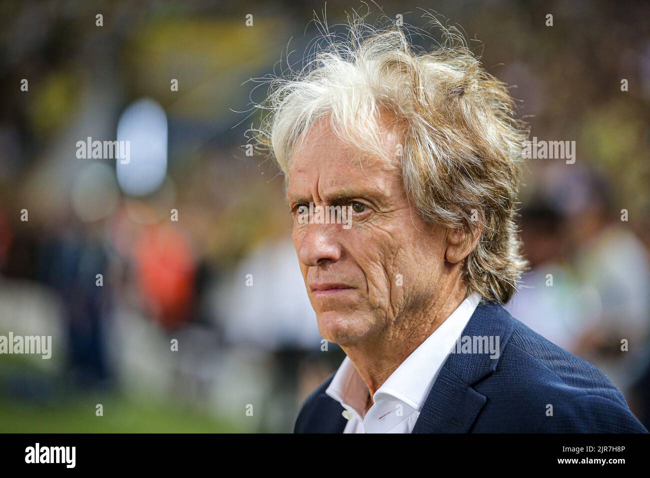 ISTANBUL, TURKEY - AUGUST 22: head coach Jorge Jesus of Fenerbahce ...