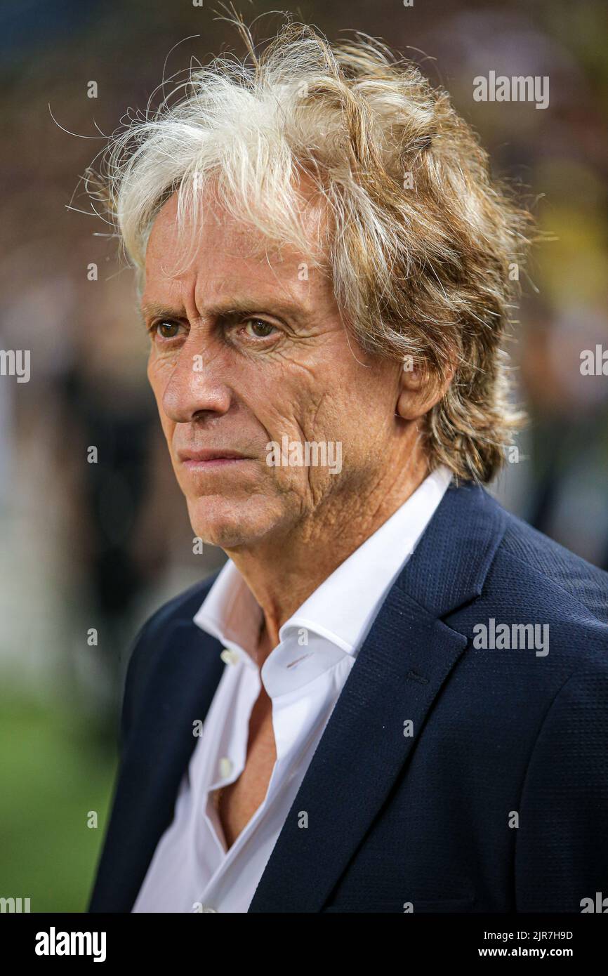 ISTANBUL, TURKEY - AUGUST 22: head coach Jorge Jesus of Fenerbahce ...