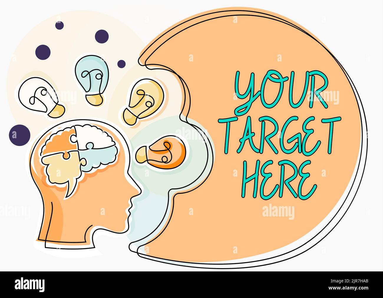 Conceptual display Your Target Here. Business showcase Be focused on ...