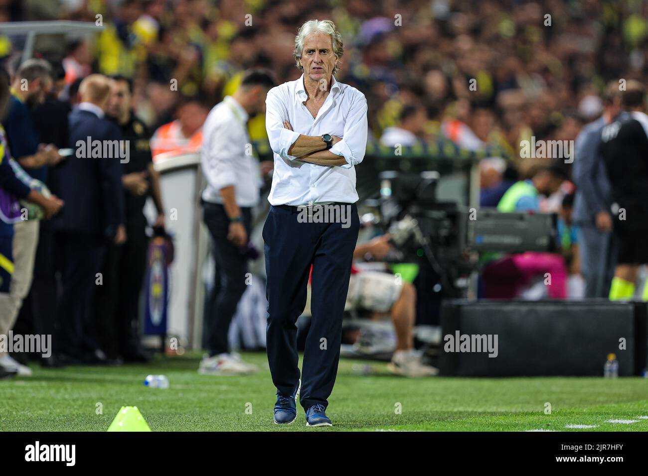 ISTANBUL, TURKEY - AUGUST 22: head coach Jorge Jesus of Fenerbahce ...