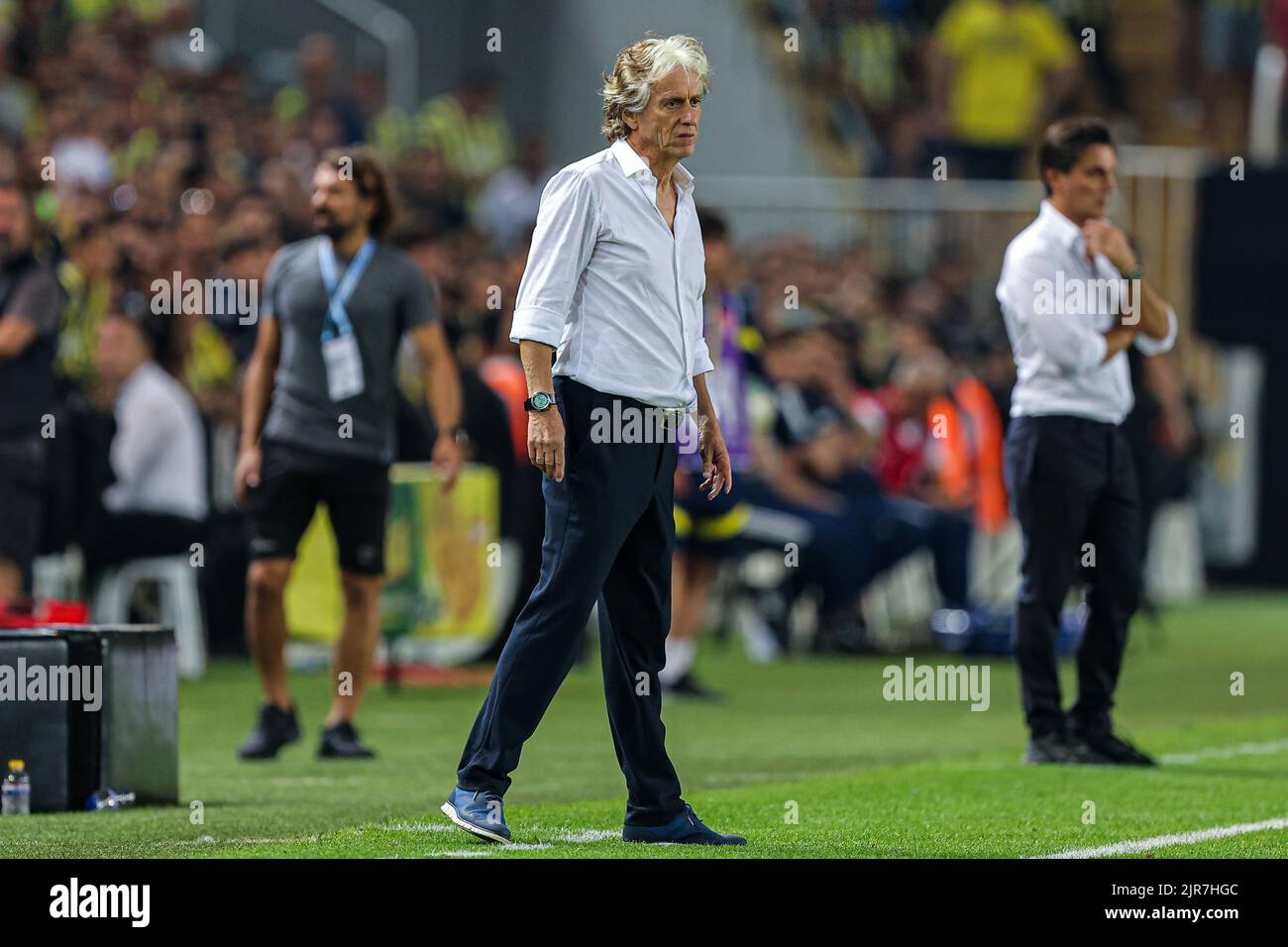 ISTANBUL, TURKEY - AUGUST 22: head coach Jorge Jesus of Fenerbahce ...