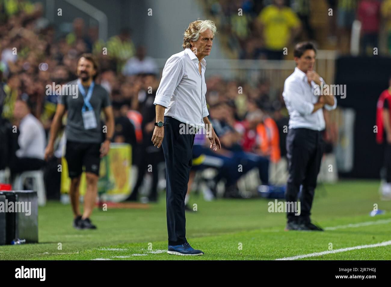 ISTANBUL, TURKEY - AUGUST 22: head coach Jorge Jesus of Fenerbahce ...