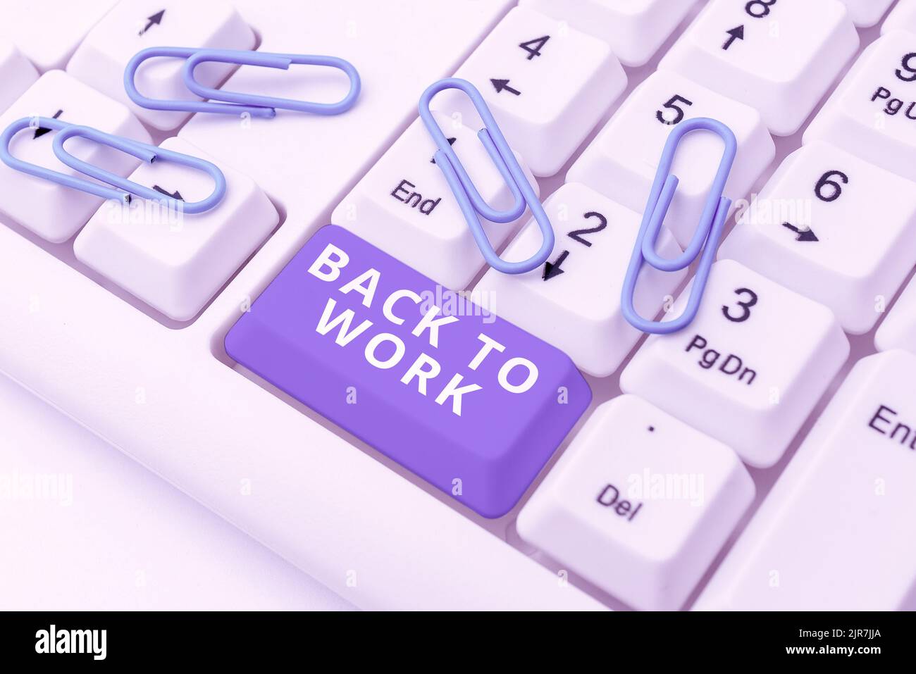 Employee welcome back sign hi-res stock photography and images - Alamy