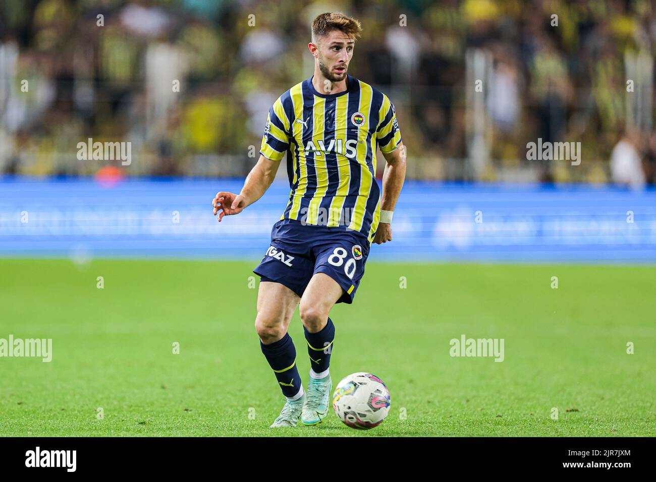 ISTANBUL, TURKEY - AUGUST 22: Ismail Yuksek of Fenerbahce during the ...