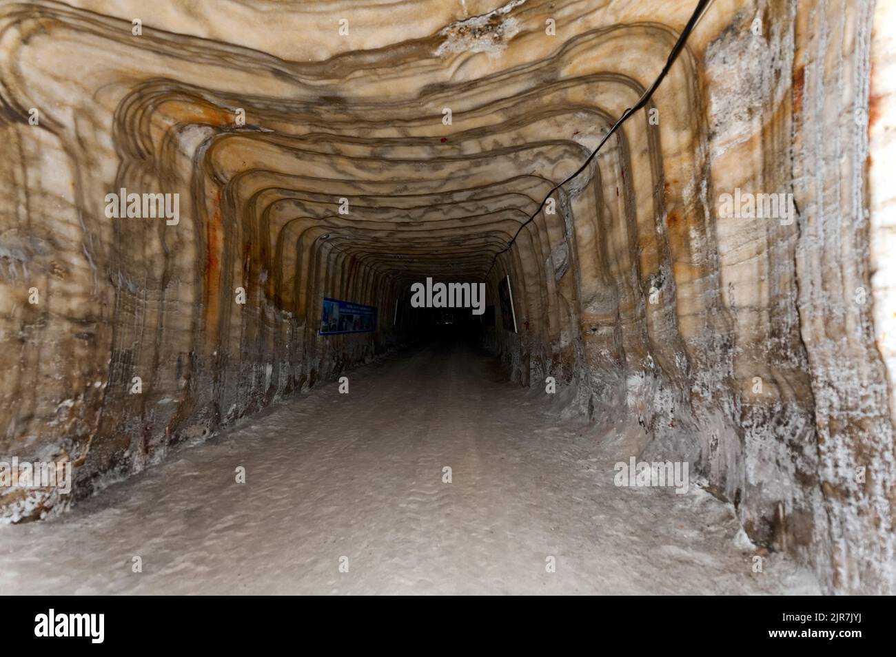 Inside the salt mine in Soledar, Donetsk, Ukraine Stock Photo - Alamy