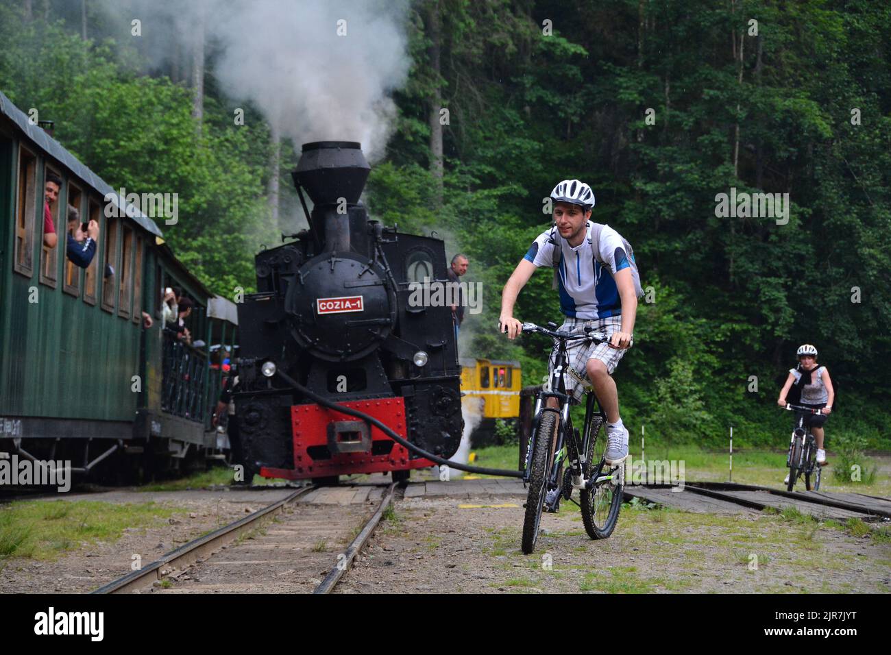 Bike train hi-res stock photography and images - Alamy