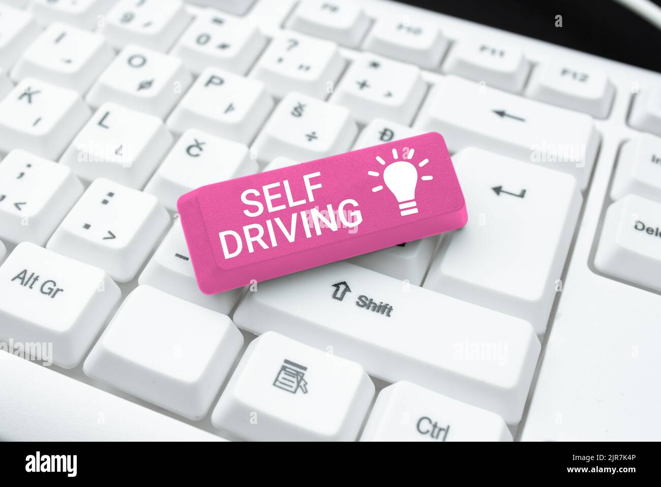 Inspiration showing sign Self Driving, Word Written on Autonomous ...