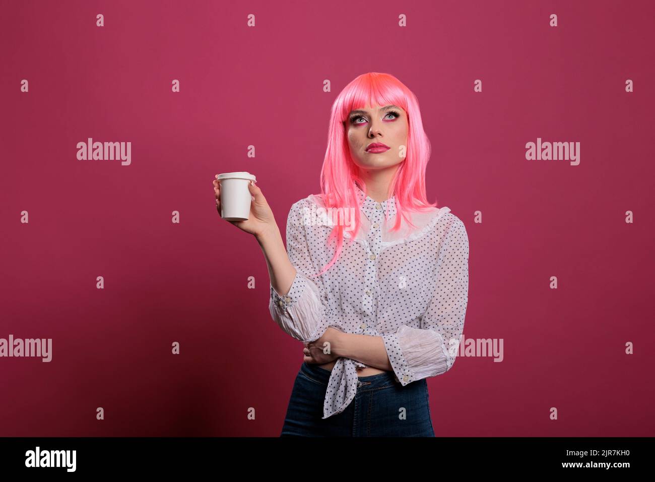 Eye roll hi-res stock photography and images - Alamy