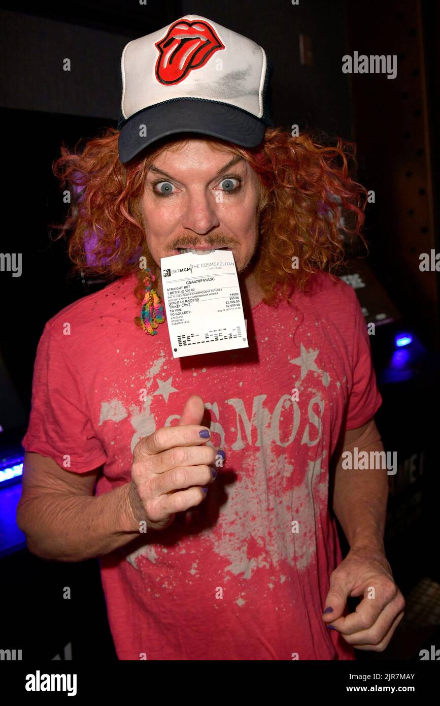 Las Vegas, NV, USA. 22nd Aug, 2022. Carrot Top pictured as Carrot Top ...