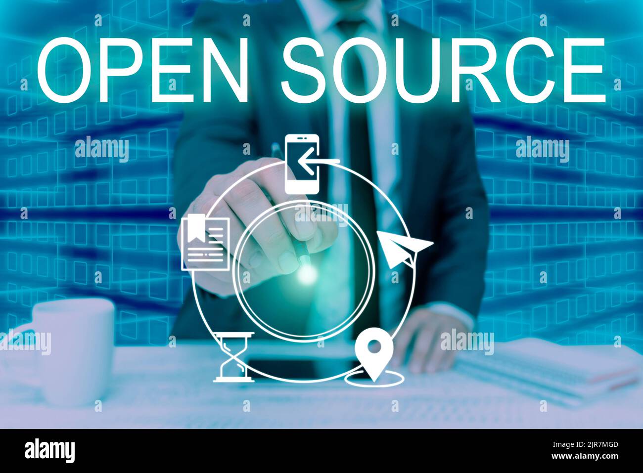 Conceptual caption Open Source, Conceptual photo denoting software ... Conceptual caption Open Source, Conceptual photo denoting software ...
