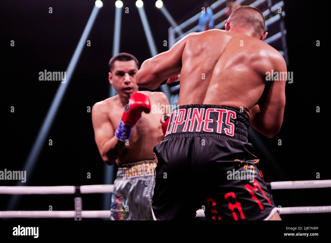 Professional boxer IBF Light-welterweight Sergey Lipinets defeats WBC ...