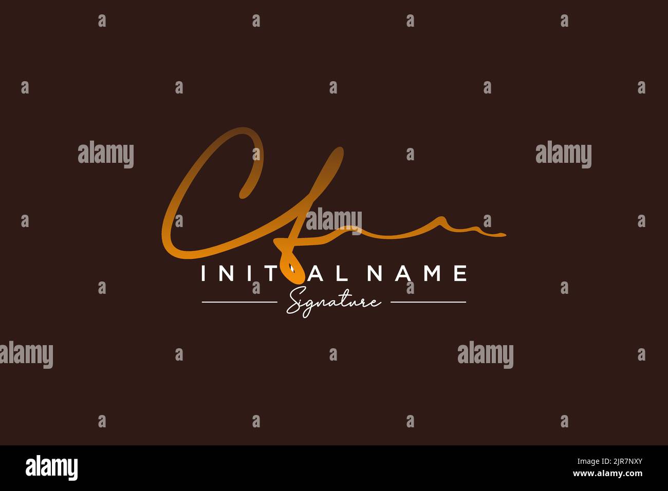 Ct signature Stock Vector Images - Alamy