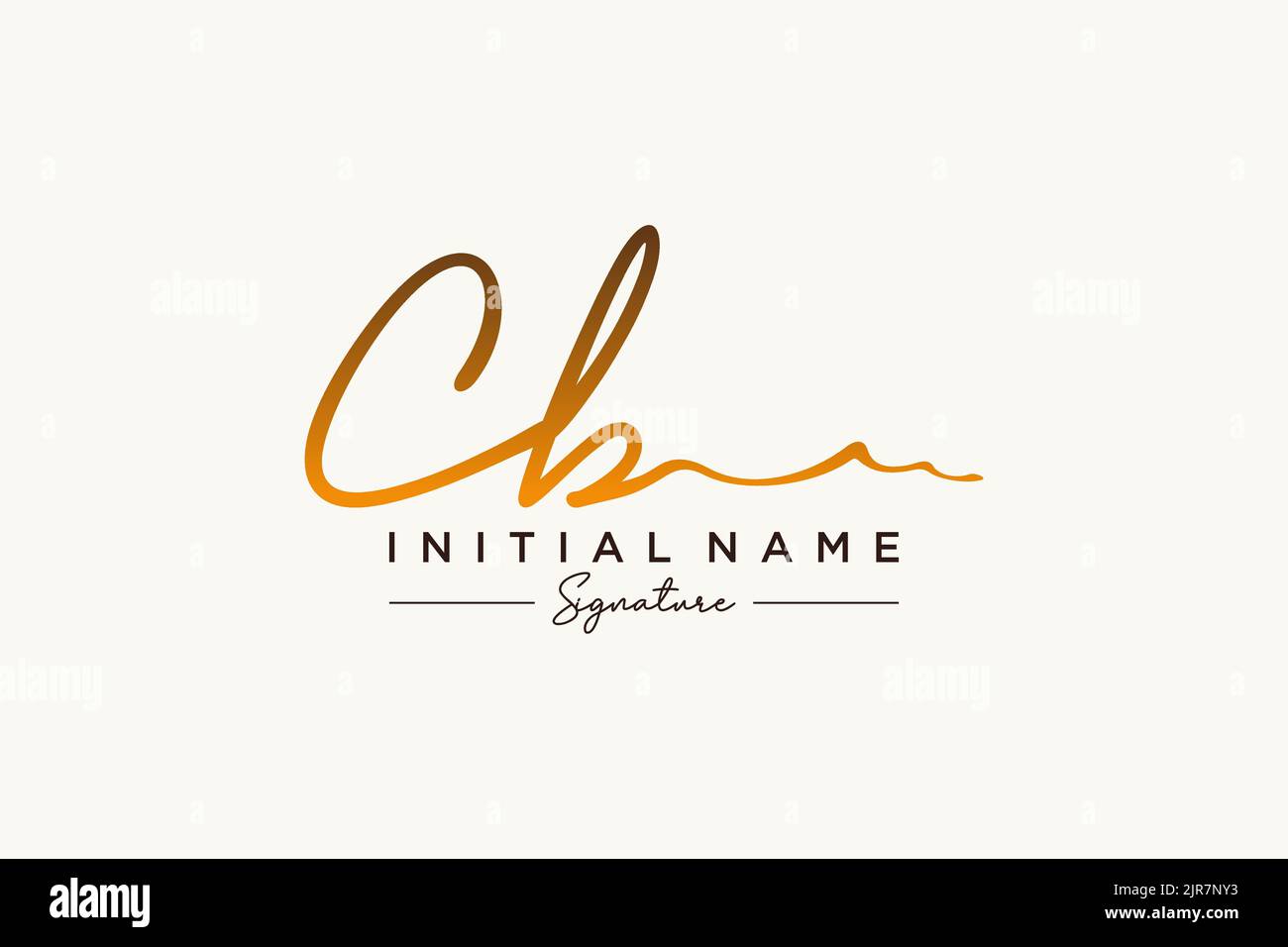 Signature cb hi-res stock photography and images - Alamy