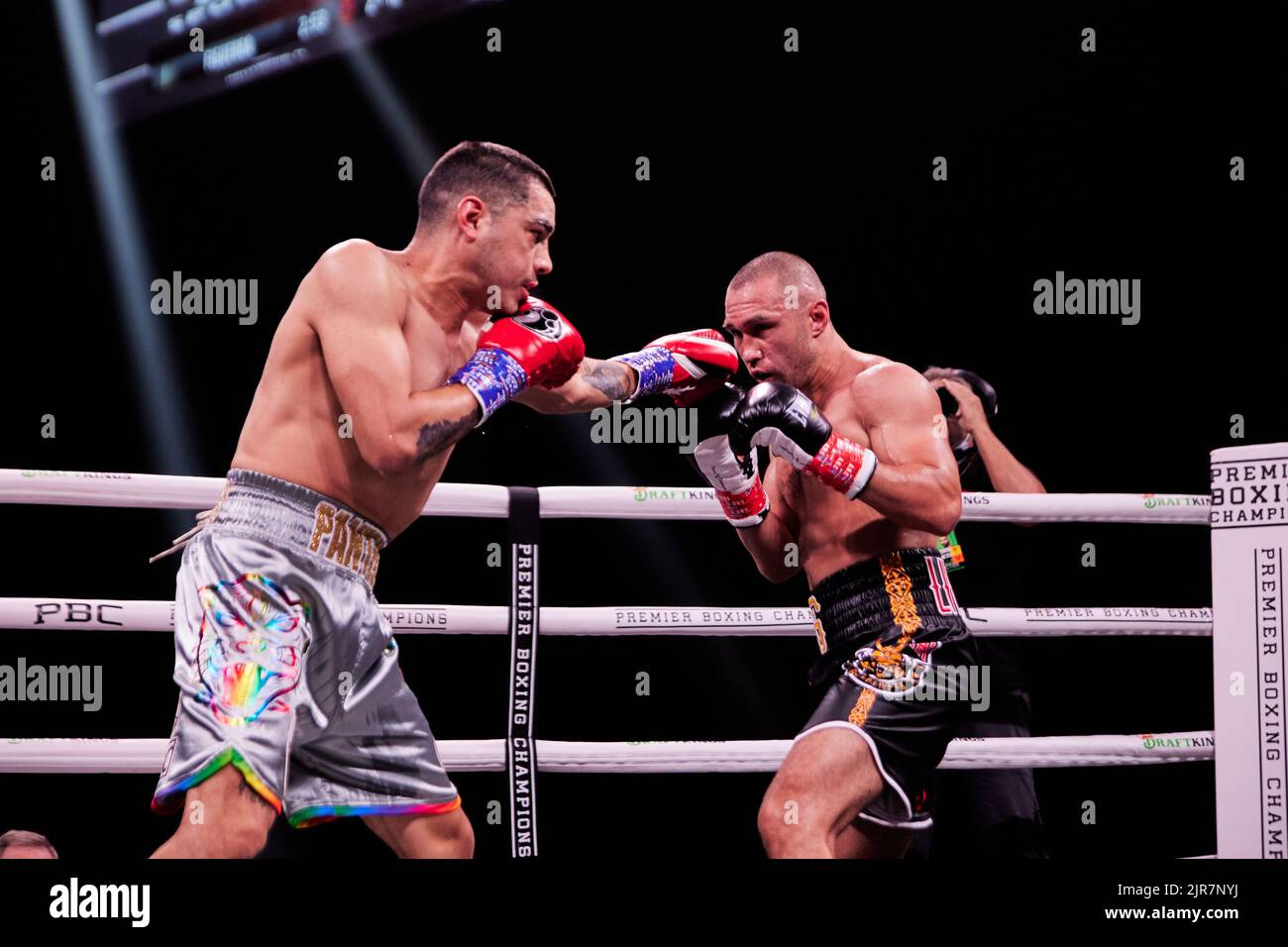 Professional boxer IBF Light-welterweight Sergey Lipinets defeats WBC Lightweight Omar Figueroa ...