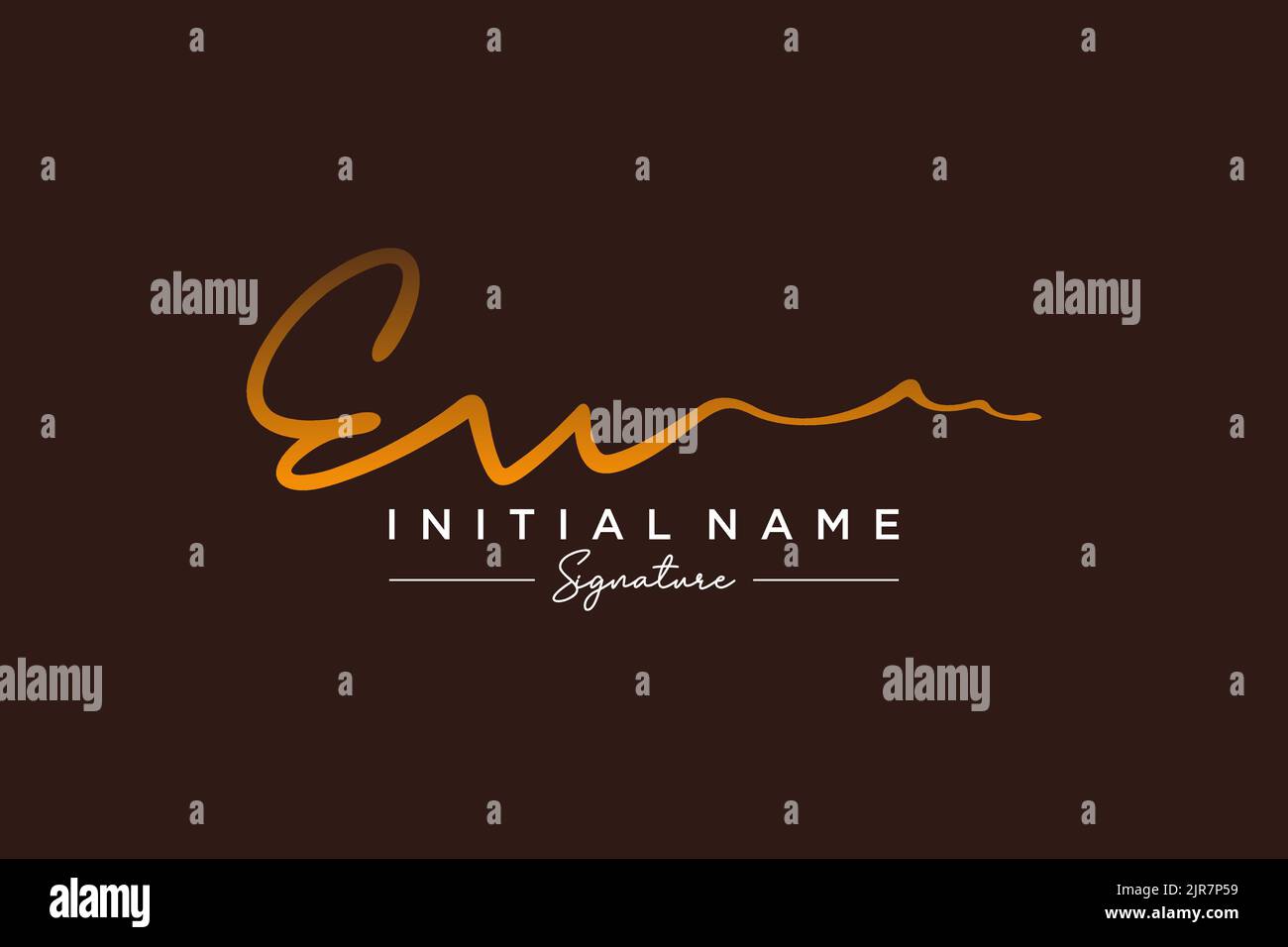 Ew signature hi-res stock photography and images - Alamy