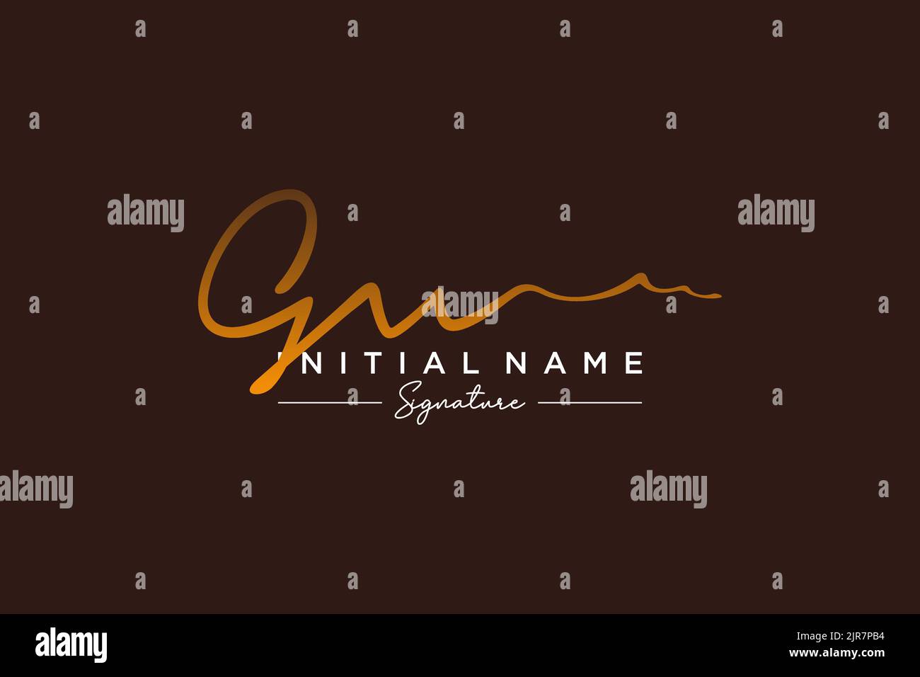 Gw signature hi-res stock photography and images - Alamy