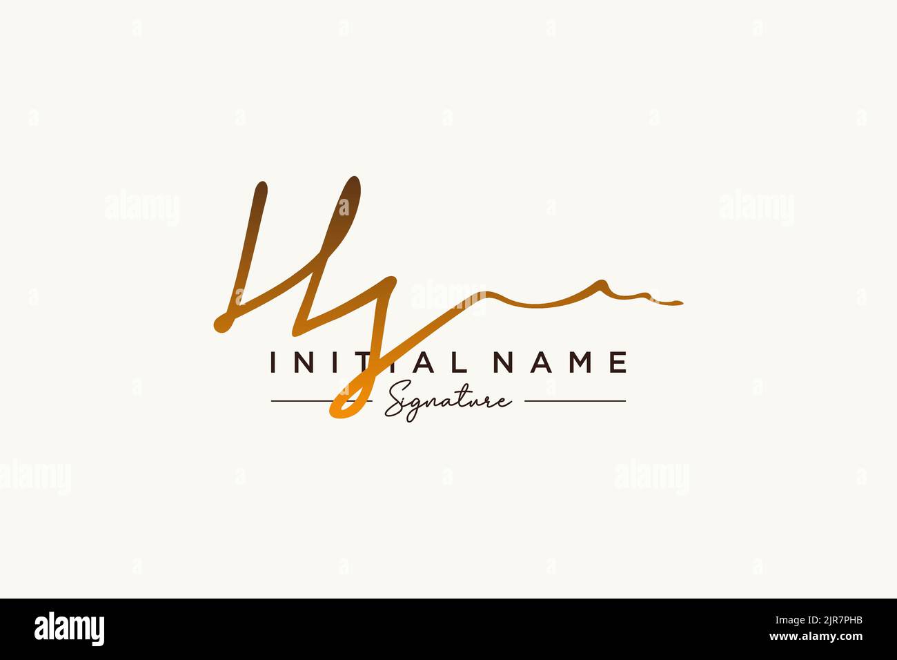 Hs signature hi-res stock photography and images - Alamy