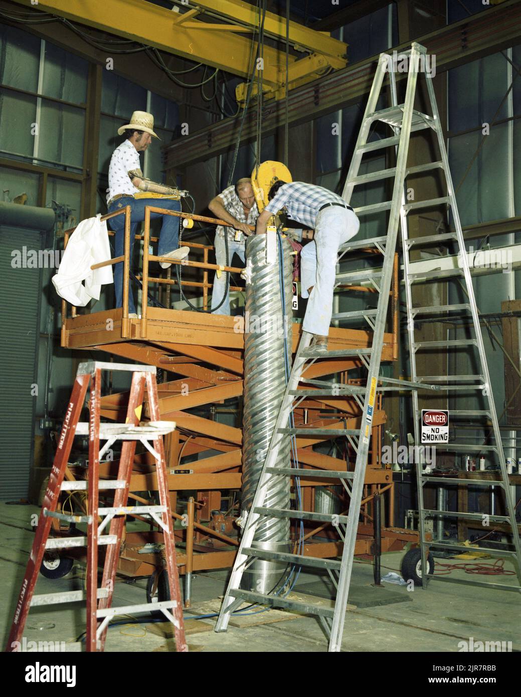Installing ladders hi-res stock photography and images - Alamy