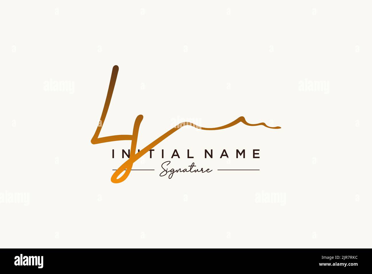 Ls signature hi-res stock photography and images - Alamy