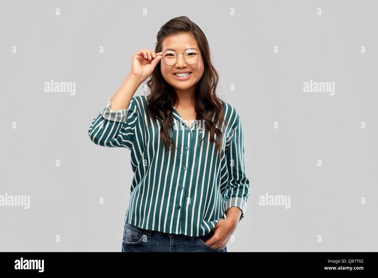 Happy asian student in hi-res stock photography and images - Alamy