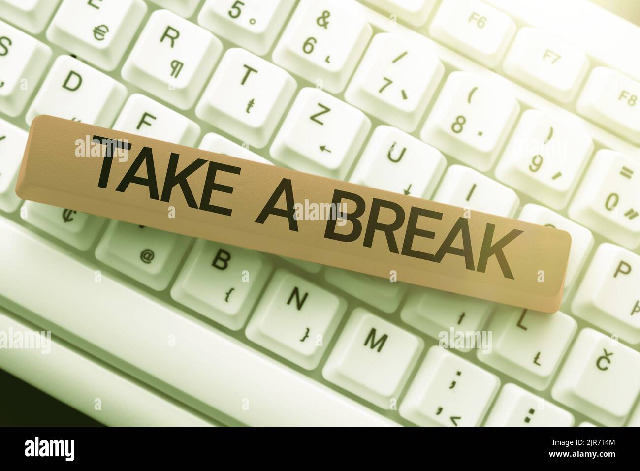 Sign displaying Take A Break. Business idea Resting Stop doing ... Sign displaying Take A Break. Business idea Resting Stop doing ...