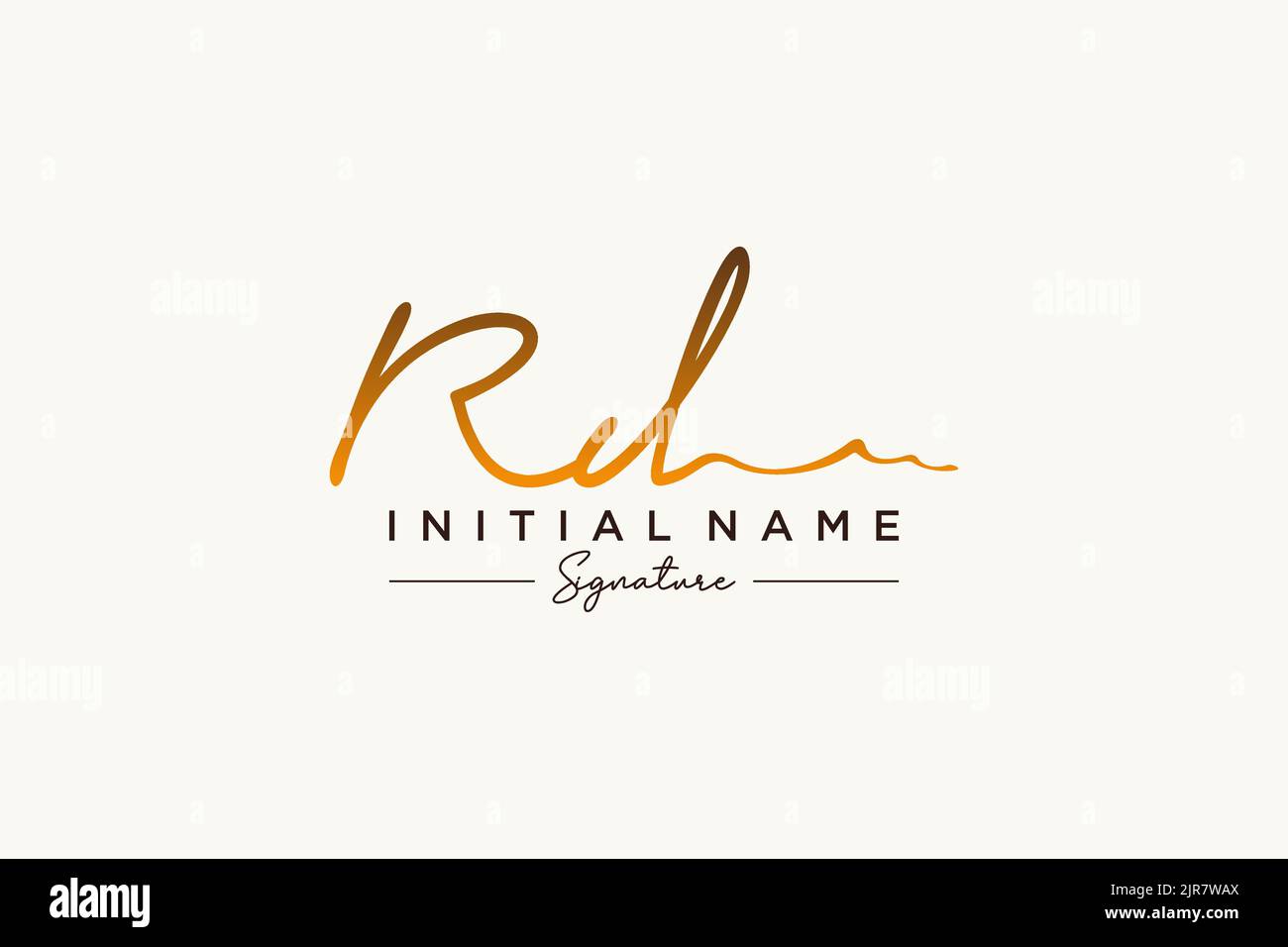Rd signature Stock Vector Images - Alamy