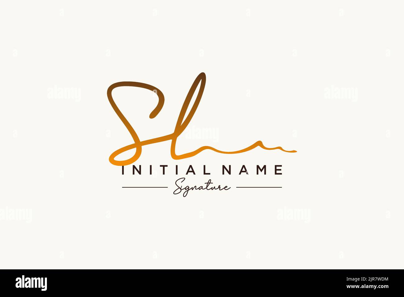 Sl signature hi-res stock photography and images - Alamy