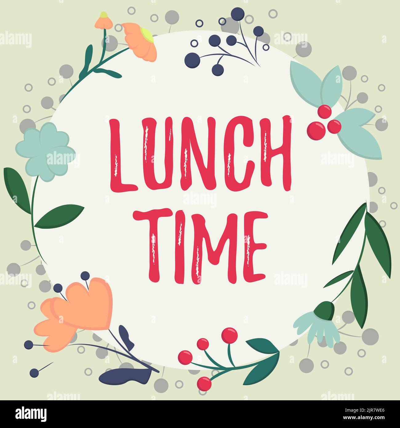 Conceptual display Lunch Time, Conceptual photo Meal in the middle of ...