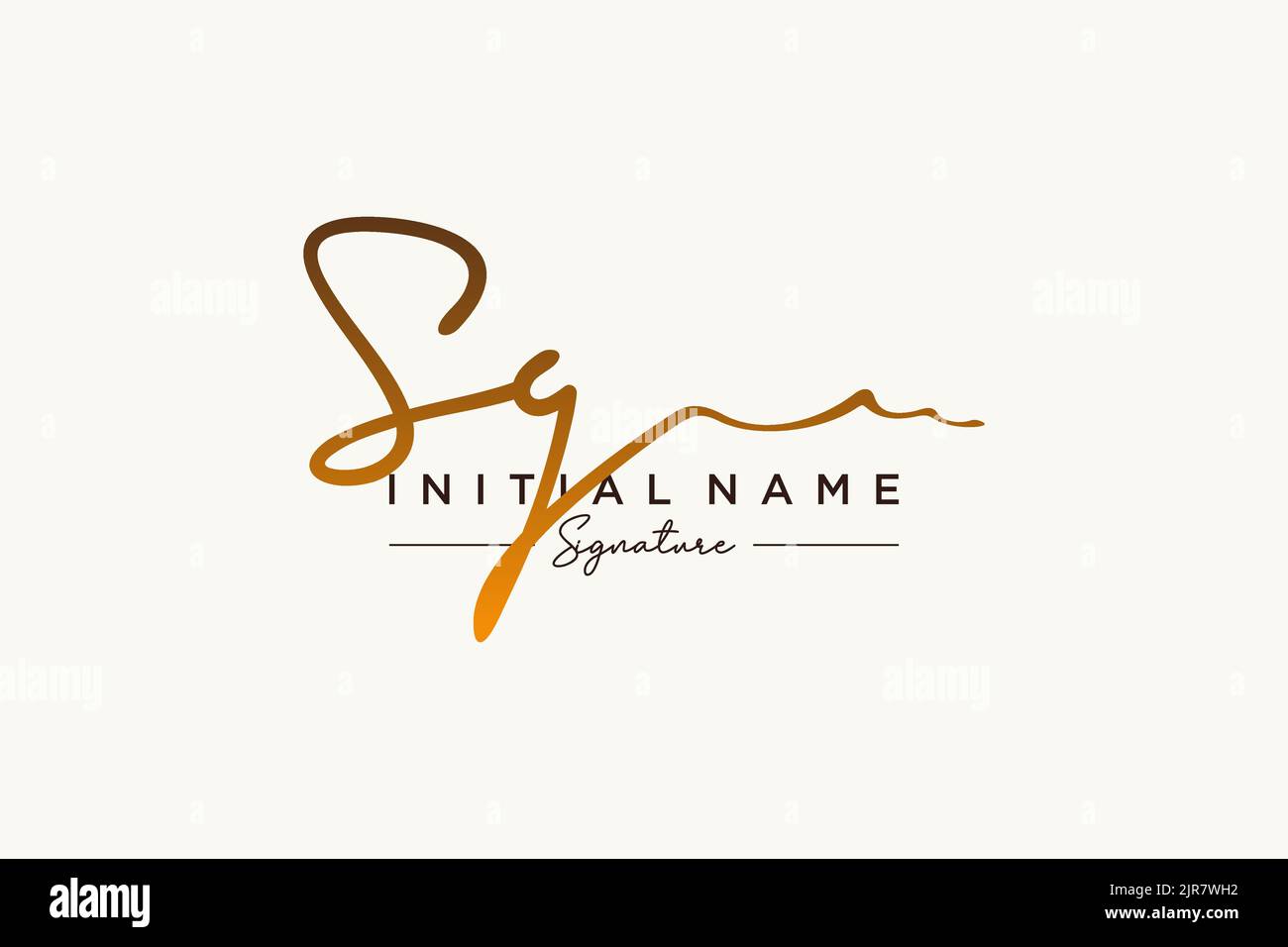 Sg signature hi-res stock photography and images - Alamy