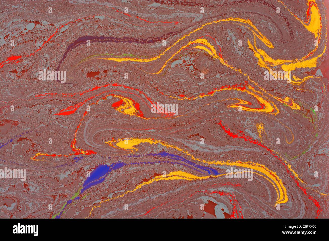 Ebru marble effect pattern design for print Stock Photo - Alamy