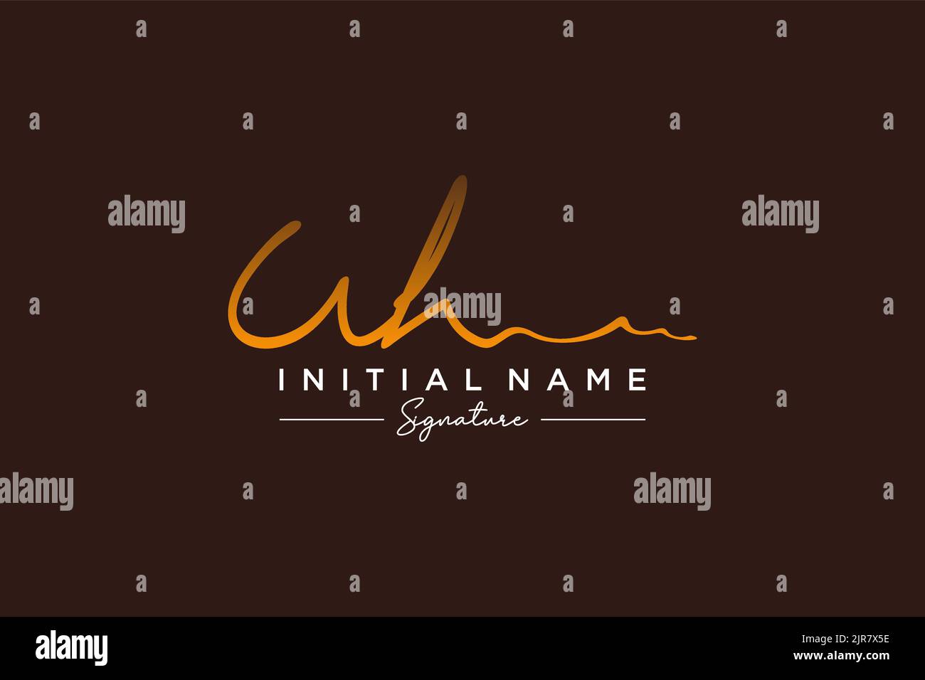 Uh minimal logo hi-res stock photography and images - Alamy