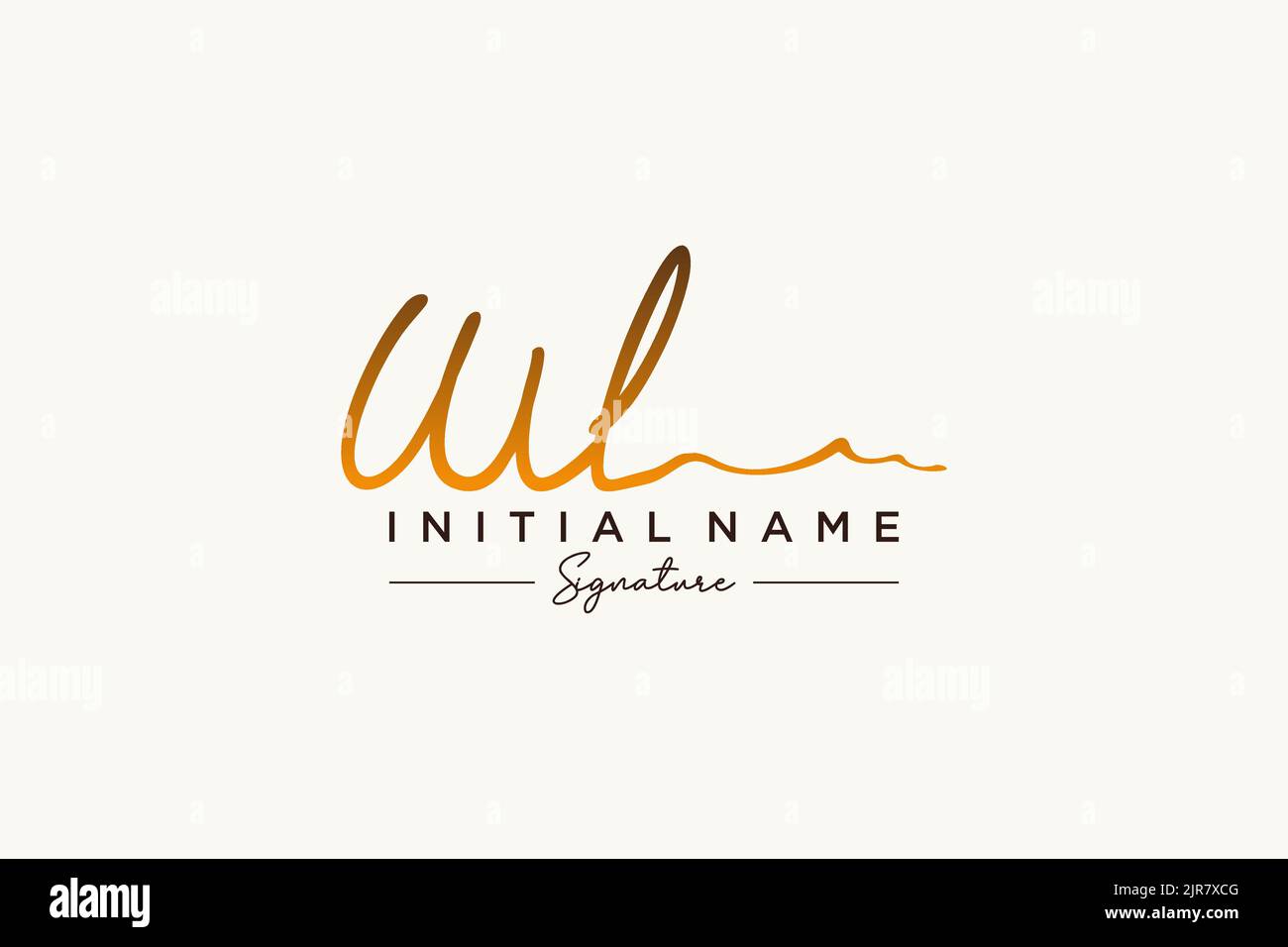 Wl signature hi-res stock photography and images - Alamy