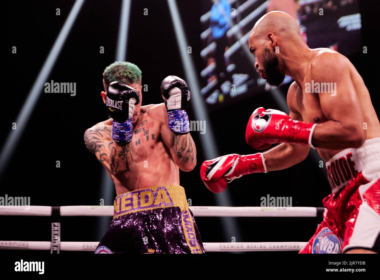 Professional boxer 2016 Summer Olympics Hector Garcia defeats WBA Super ...