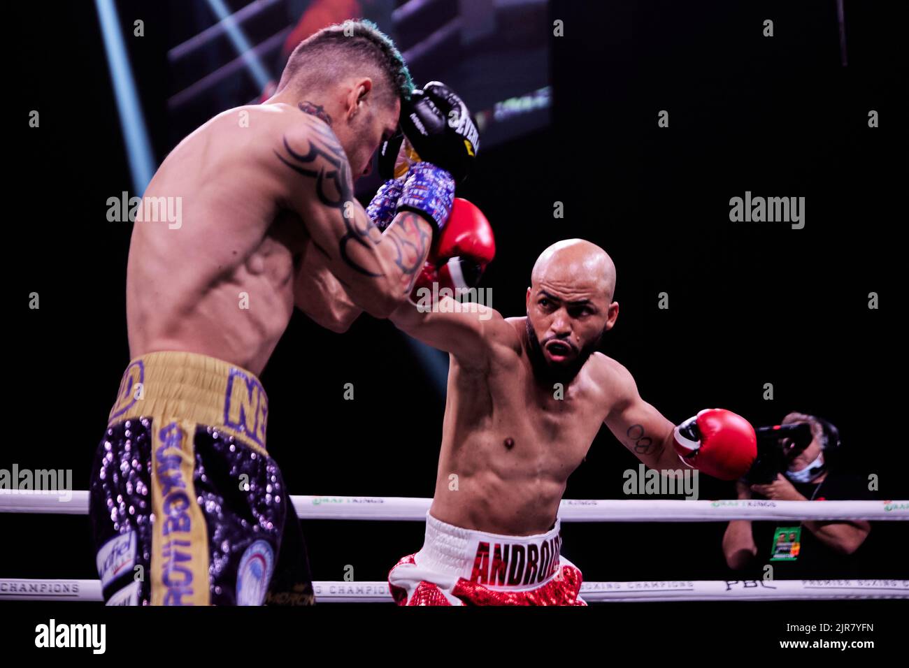 Professional boxer 2016 Summer Olympics Hector Garcia defeats WBA Super ...