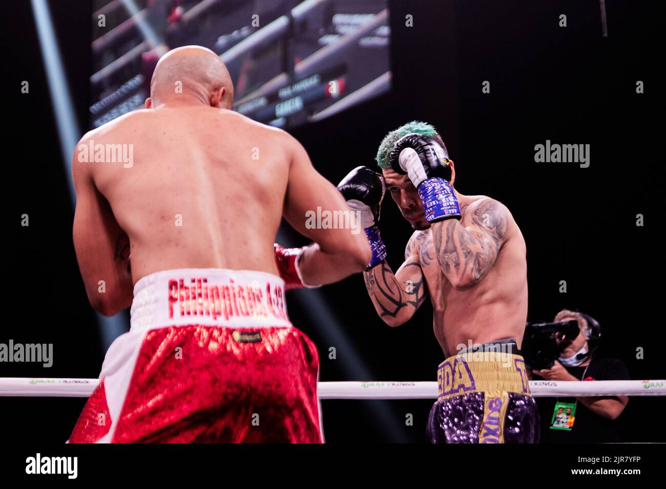 Professional boxer 2016 Summer Olympics Hector Garcia defeats WBA Super ...