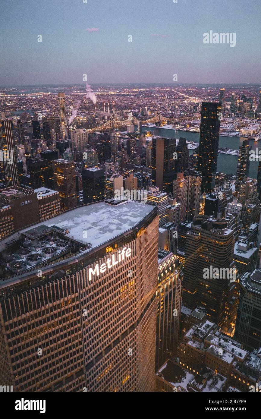 Metlife view hi-res stock photography and images - Alamy