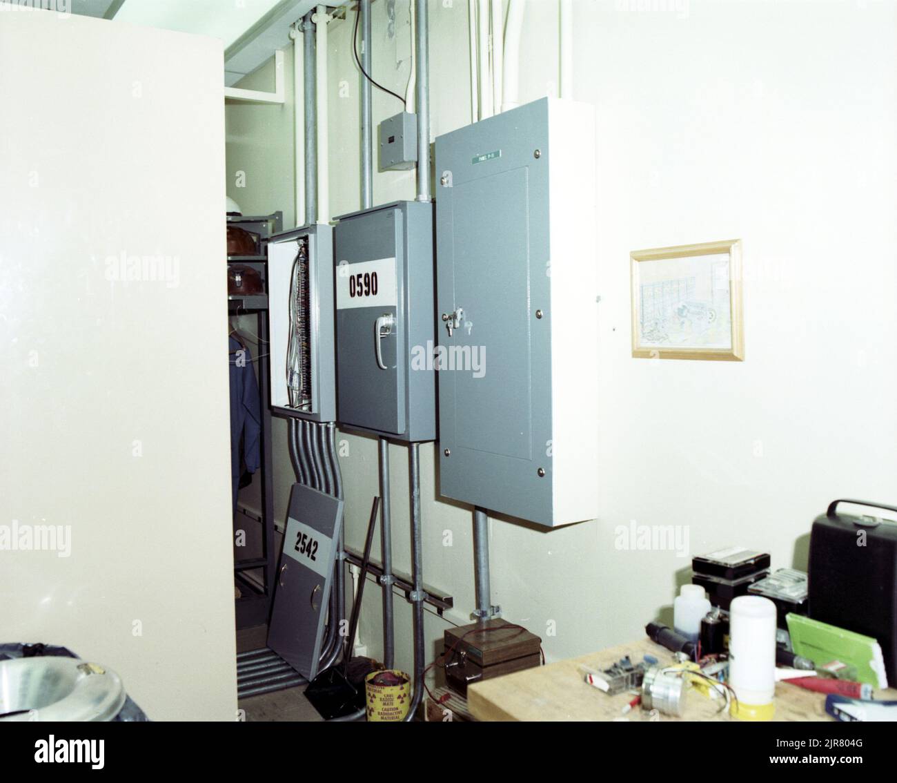 Nuclear weapon test control hi-res stock photography and images - Alamy