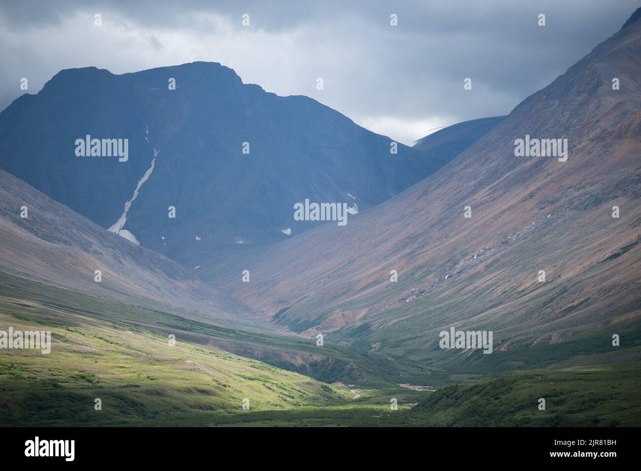 The rugged environmental landscape of Torngat National Park, Canada ...