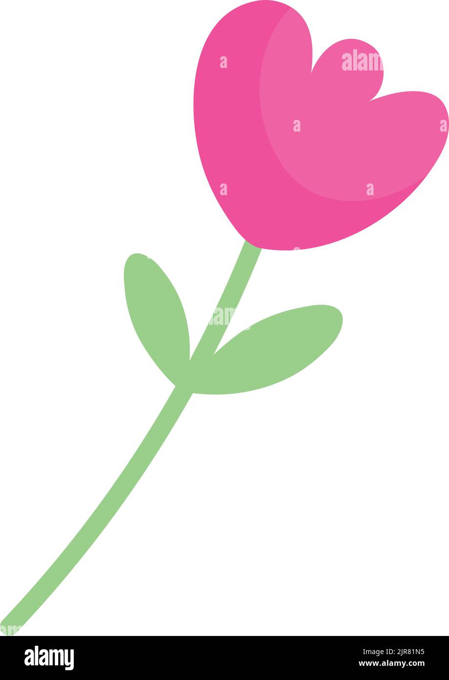 pink flower icon Stock Vector Image & Art - Alamy