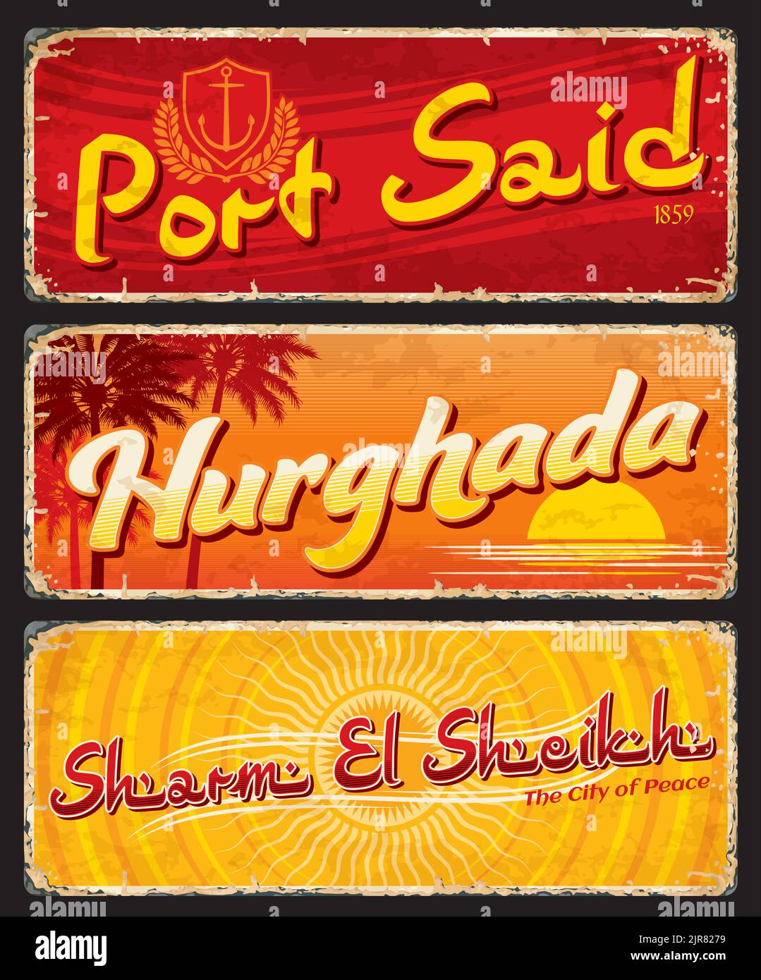 Old sharm el sheikh Stock Vector Images - Alamy