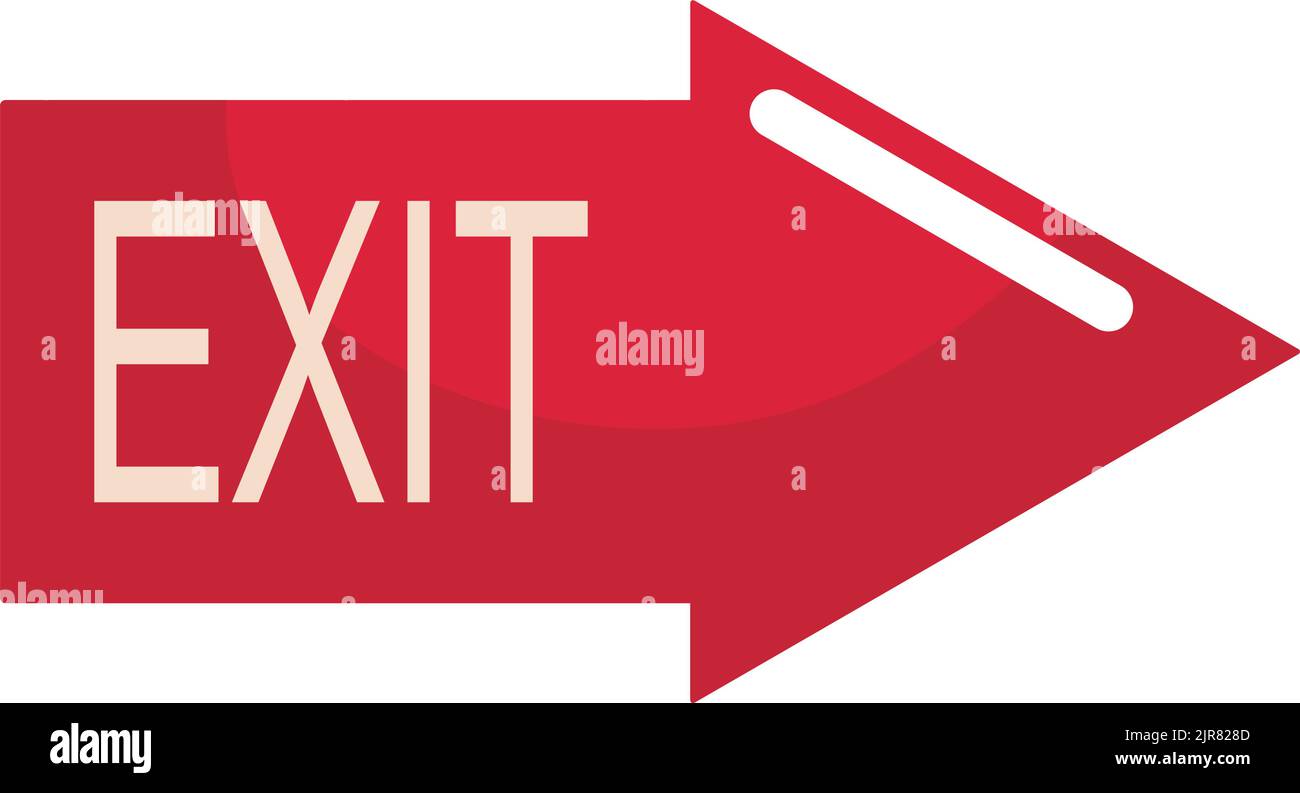 exit arrow icon Stock Vector Image & Art - Alamy