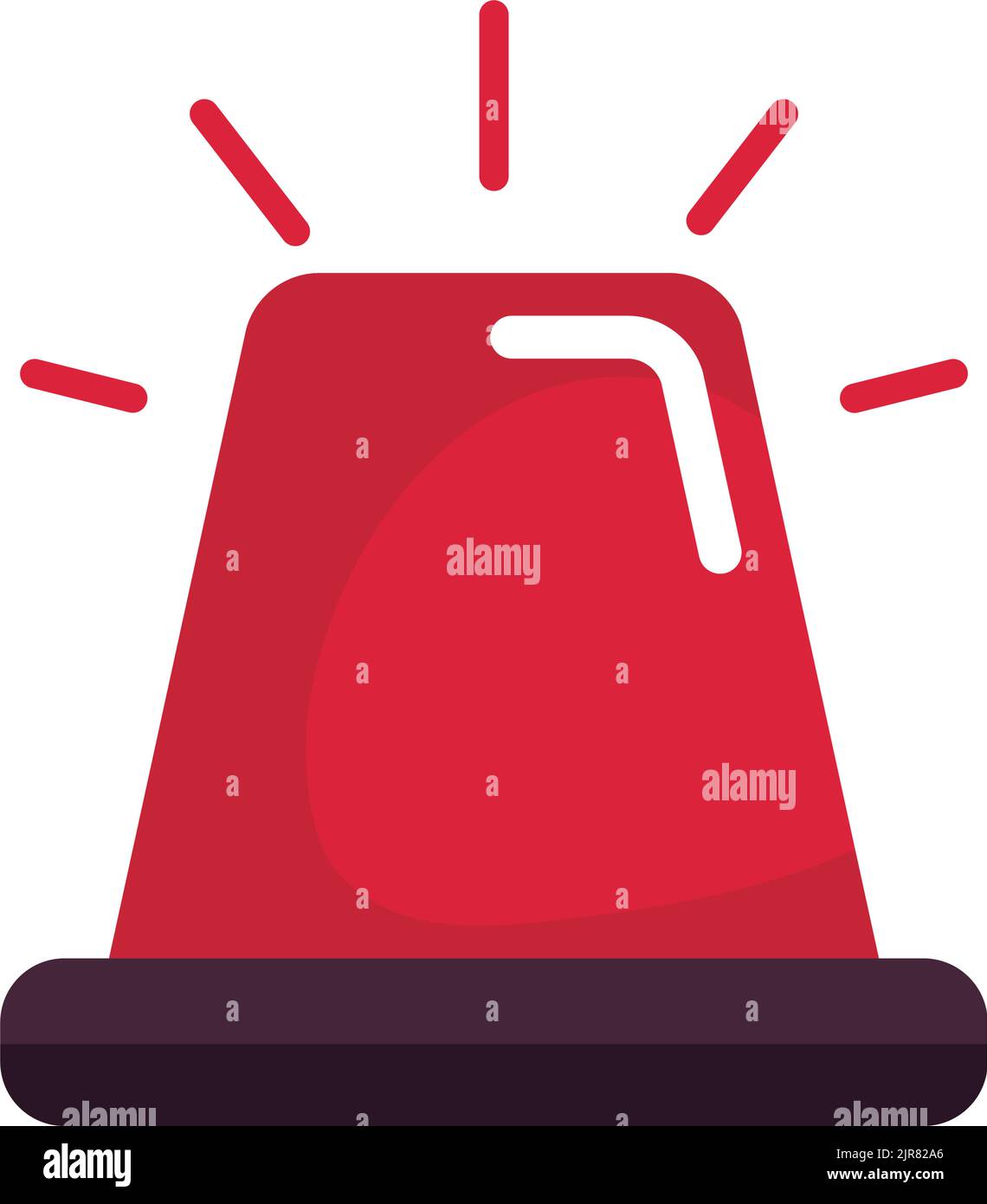 emergency siren design Stock Vector Image & Art - Alamy