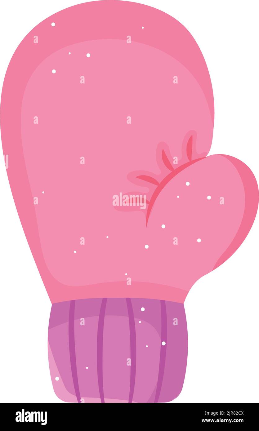 pink boxing glove Stock Vector Image & Art - Alamy