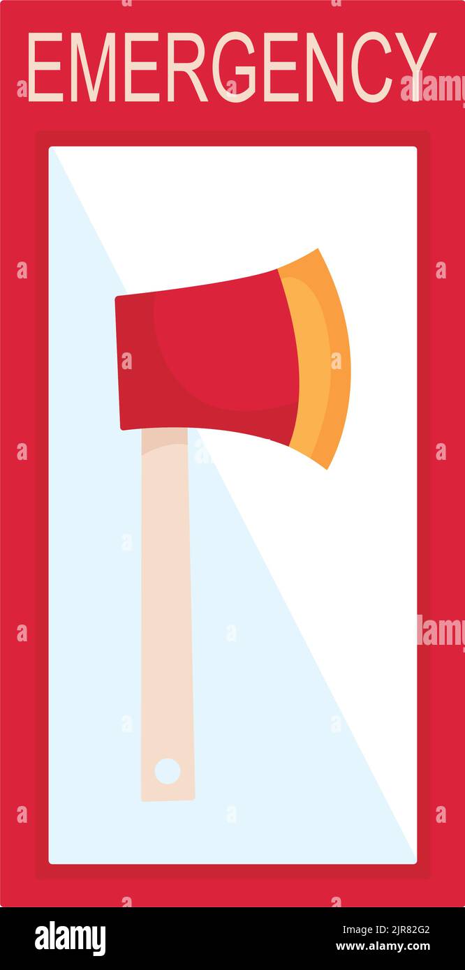 emergency ax icon Stock Vector Image & Art - Alamy